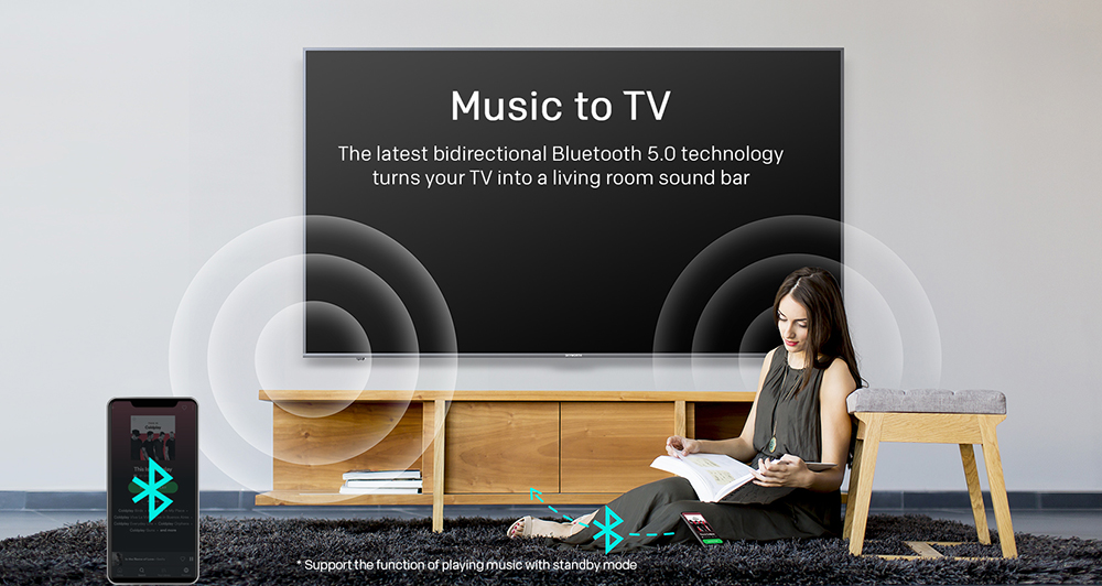 Skyworth 50 Inch 4K UHD Smart TV, Android,50SUC9300 - eXtra Oman