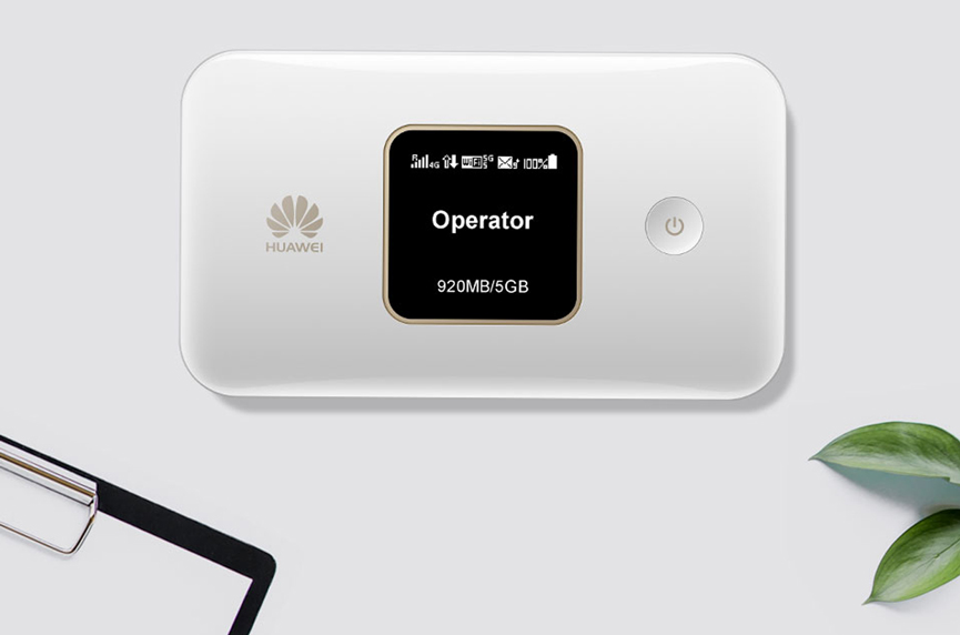 HUAWEI Portable Router 4G LTE CAT7, Up to 20 meter, Up to 32 users ...