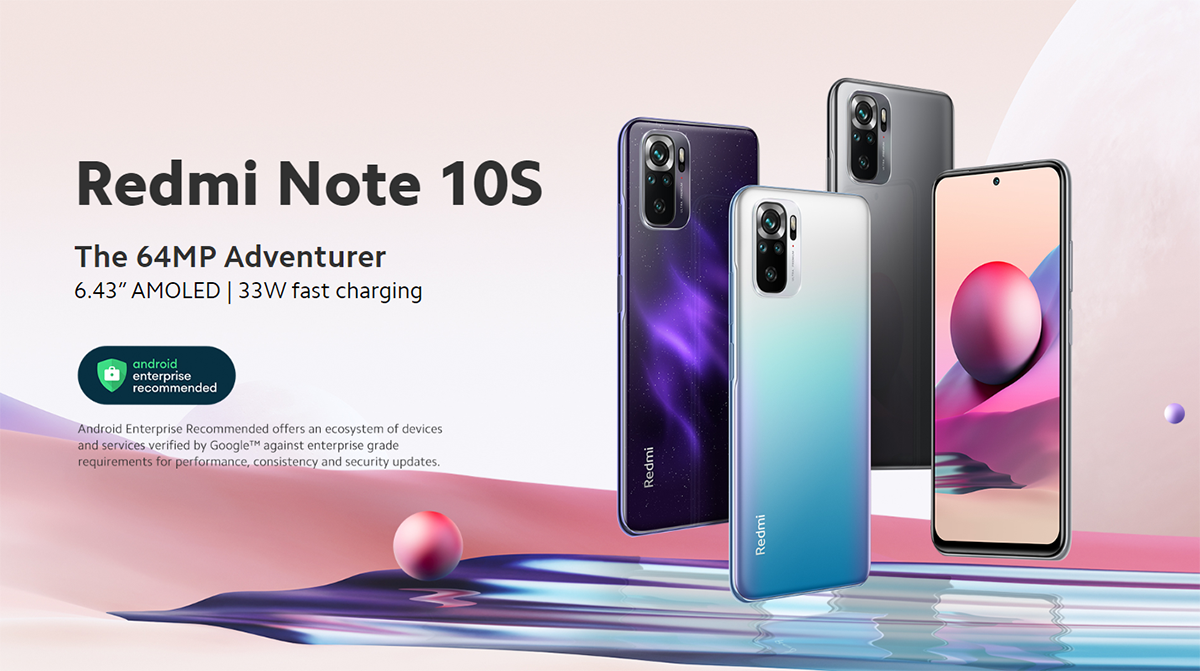 Xiaomi Redmi Note 10S, 128GB, Pebble White price in Saudi Arabia ...