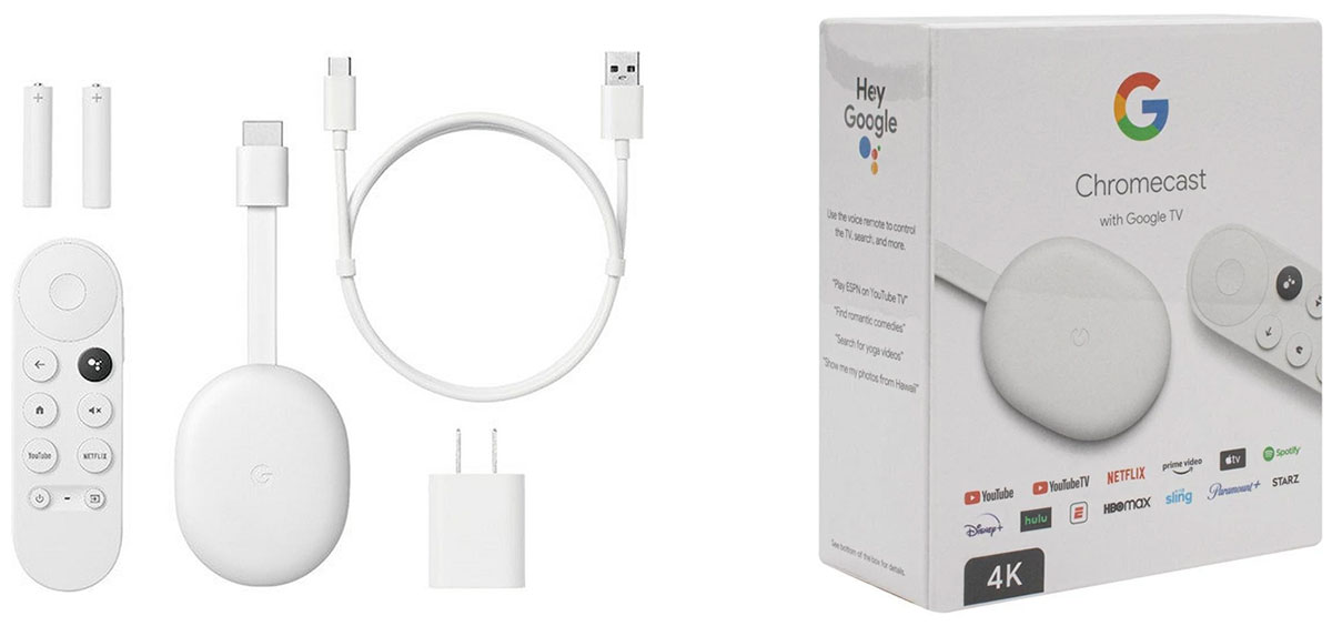 Google, Chromecast with Google TV, 4K, up to 4K HDR price in Saudi ...